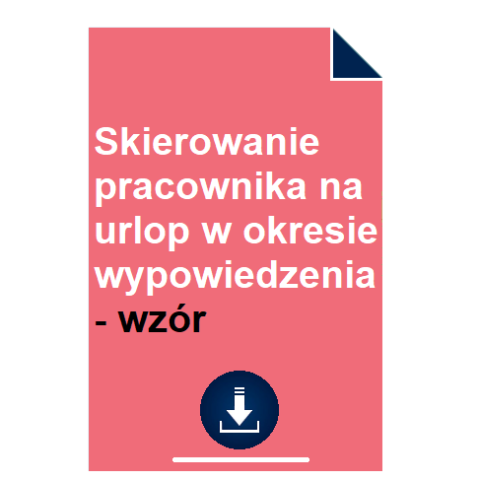 Wniosek o urlop uzupełniający nauczyciela - wzór - 2025