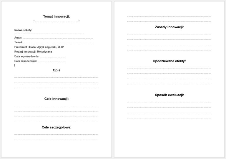 Innowacje pedagogiczne – przykłady i rodzaje - SkutecznyNauczyciel.pl