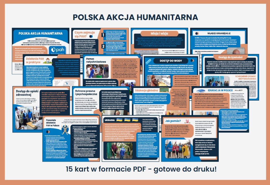 Polska Akcja Humanitarna (PAH) - gazetka szkolna - 2026