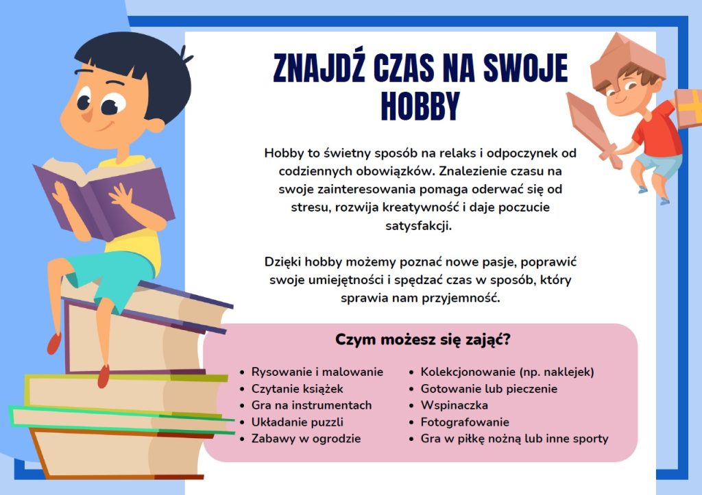 14 sposobów na stres - gazetka szkolna do druku - 2026