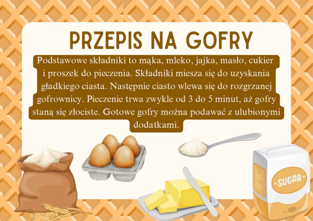Międzynarodowy Dzień Gofra - gazetka szkolna - 2026
