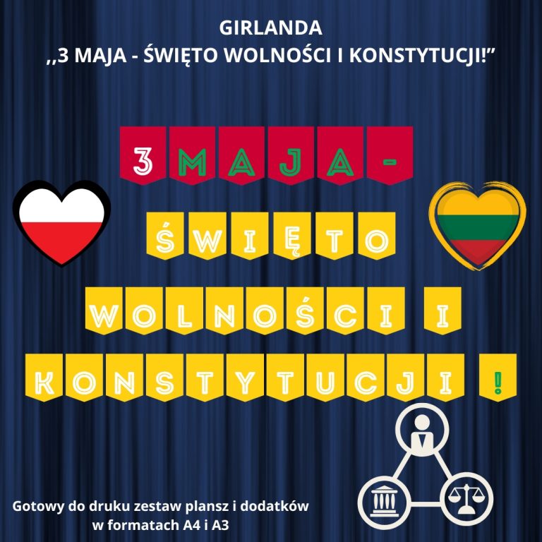 Napis: Święto Konstytucji 3 Maja - PDF do druku (3) - 2026