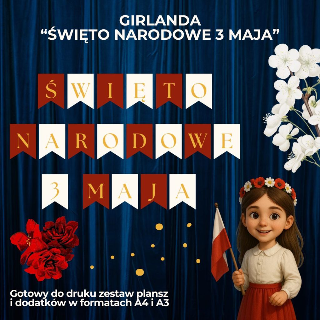 Święto Narodowe Trzeciego Maja - gazetka szkolna - 2026