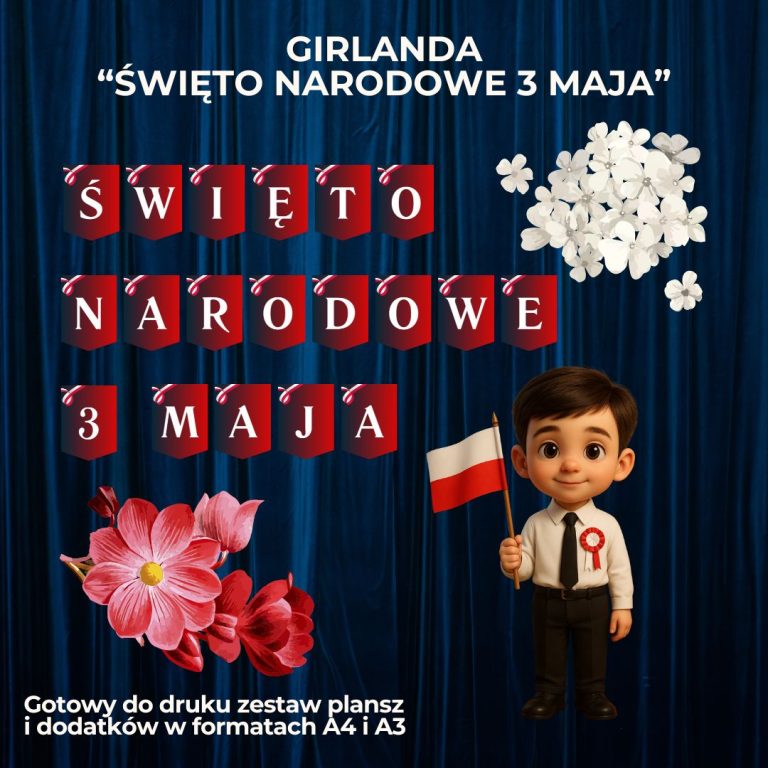 Napis: Święto Konstytucji 3 Maja - PDF do druku (3) - 2026