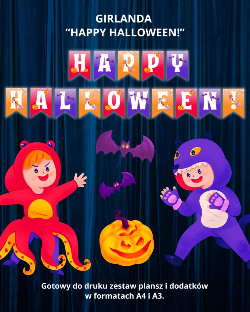 NAPIS: „Happy Halloween!” do druku (3) - 2026