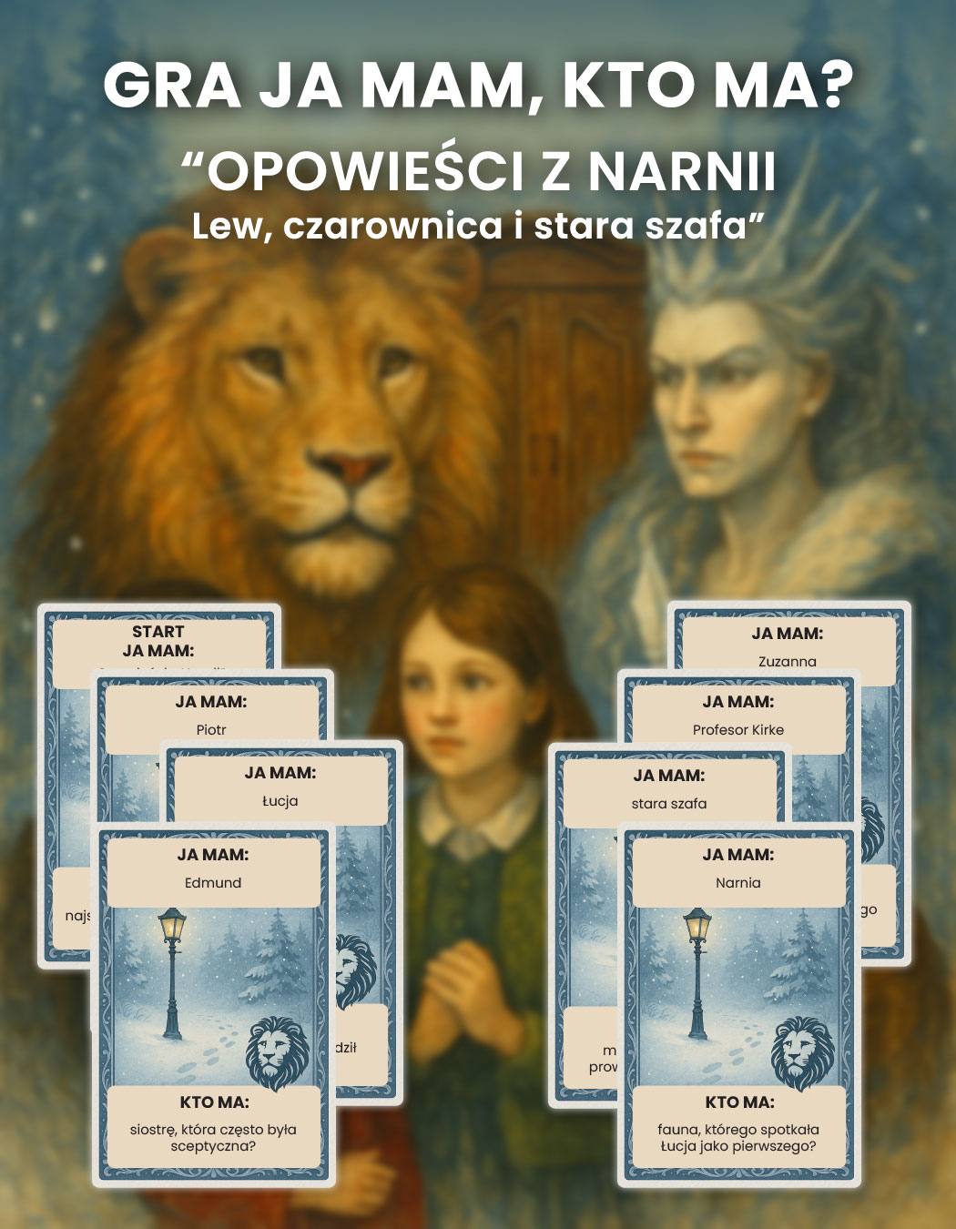 Ja Mam Kto Ma – Opowieści z Narnii (30 kart) - 2026