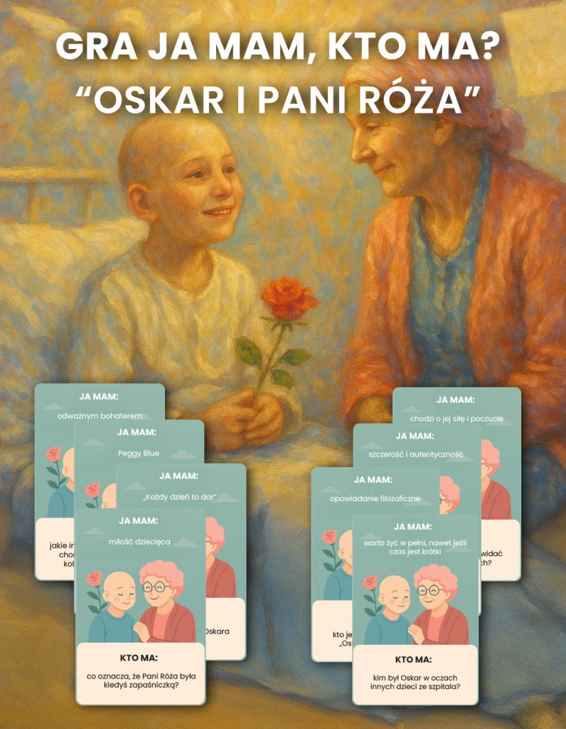 Ja mam Kto ma - Oskar i Pani Róża (40 kart) - 2025
