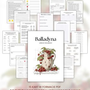 Balladyna – plakat – sketchnotka - 2025