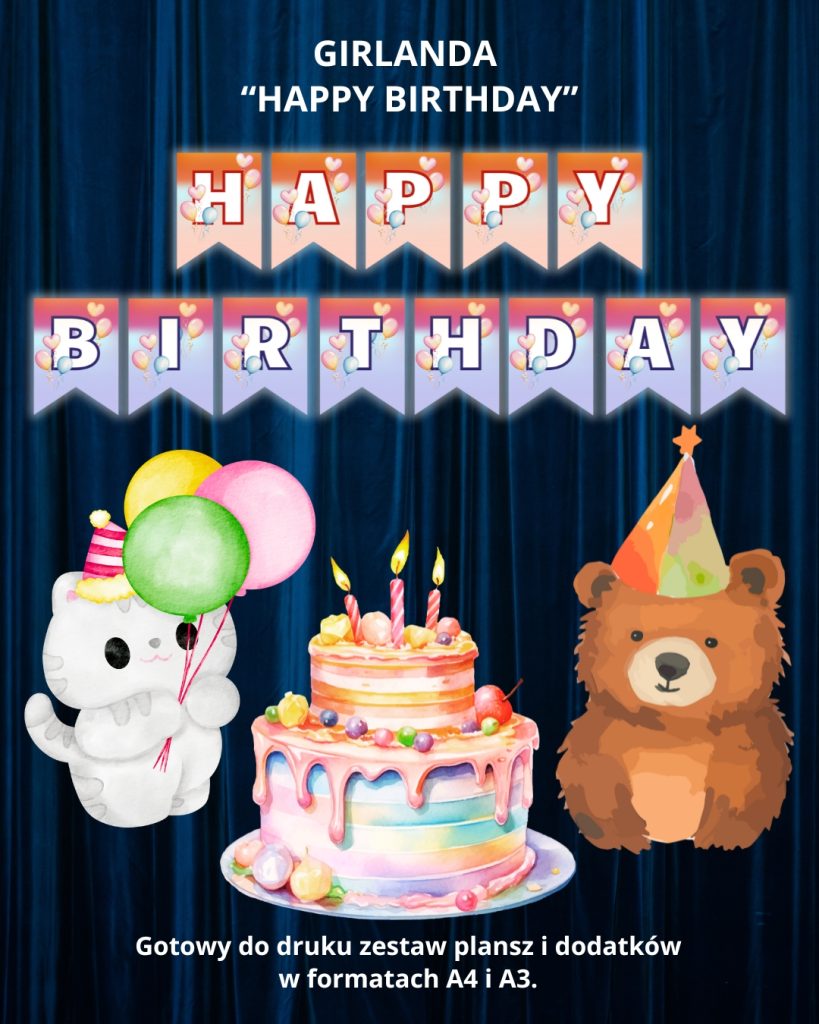NAPIS: „Happy Birthday” – do druku (1) - 2026